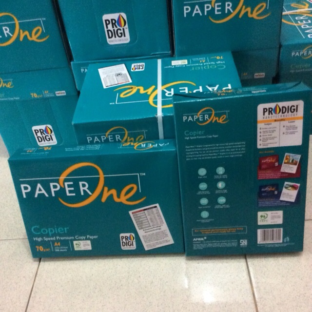 Jual Rim Kertas A4 75gr Paper One Kertas Hvs A4 75gr Paperone