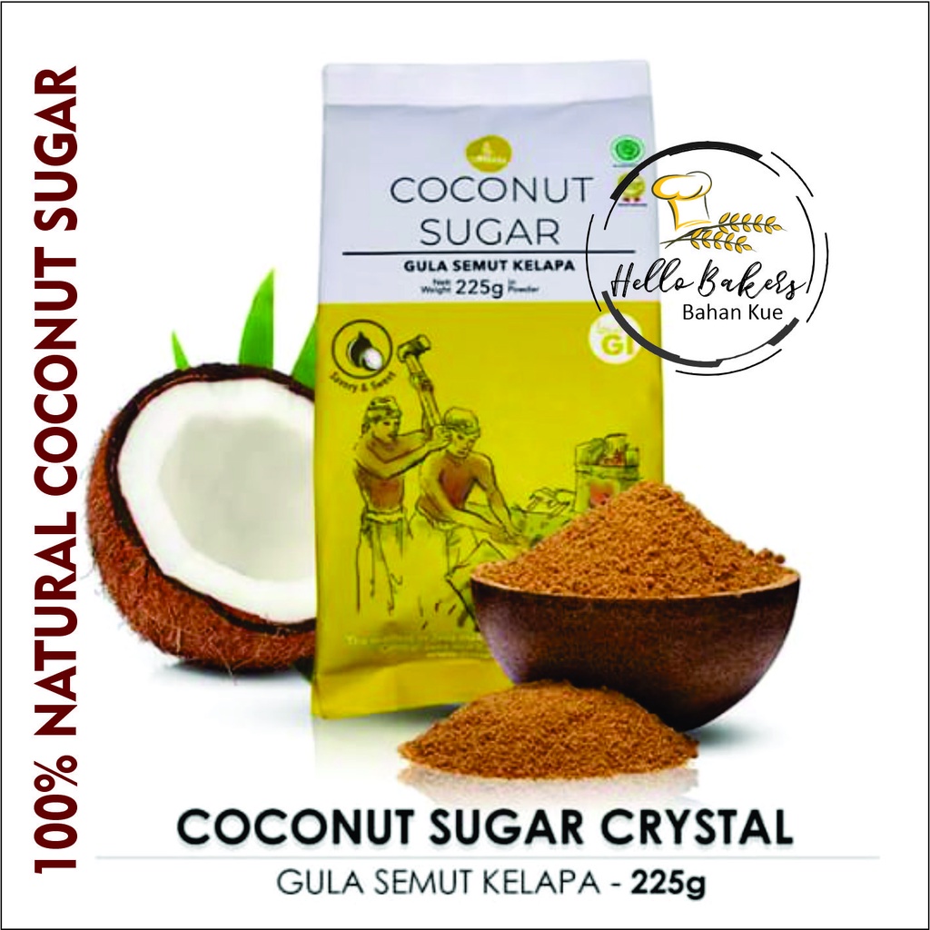 Jual COCONUT SUGAR GULA SEMUT TIMURASA 225GR / GULA SEHAT / GULA DIET ...