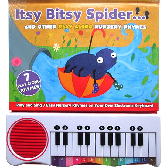 Jual BUKU ANAK Itsy Bitsy Spider.. and other Play Along Nursery Rhymes ...