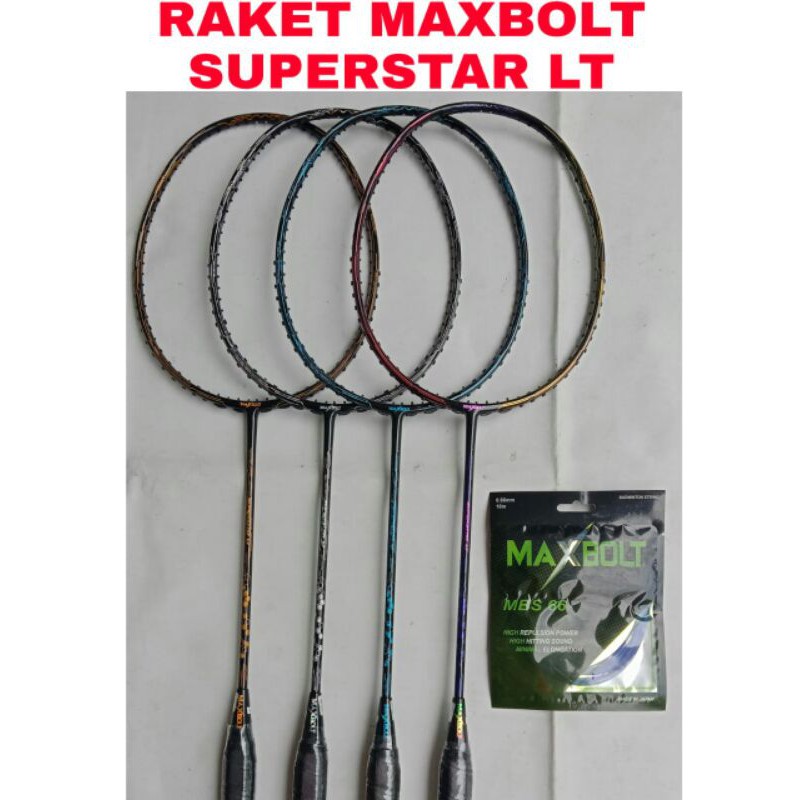Jual RAKET BADMINTON / BULUTANGKIS MAXBOLT SUPERSTAR LT ( TERMURAH ...