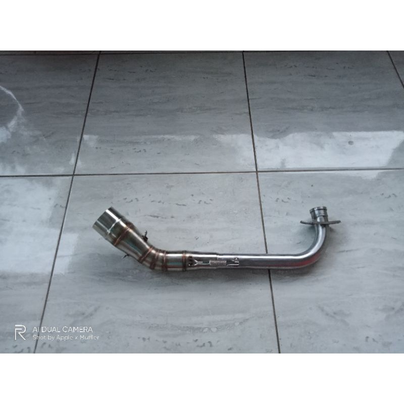 Jual Murah pipa leher knalpot inlet 38 mm dan 50 mm 45 mm Xeon karbu gt ...