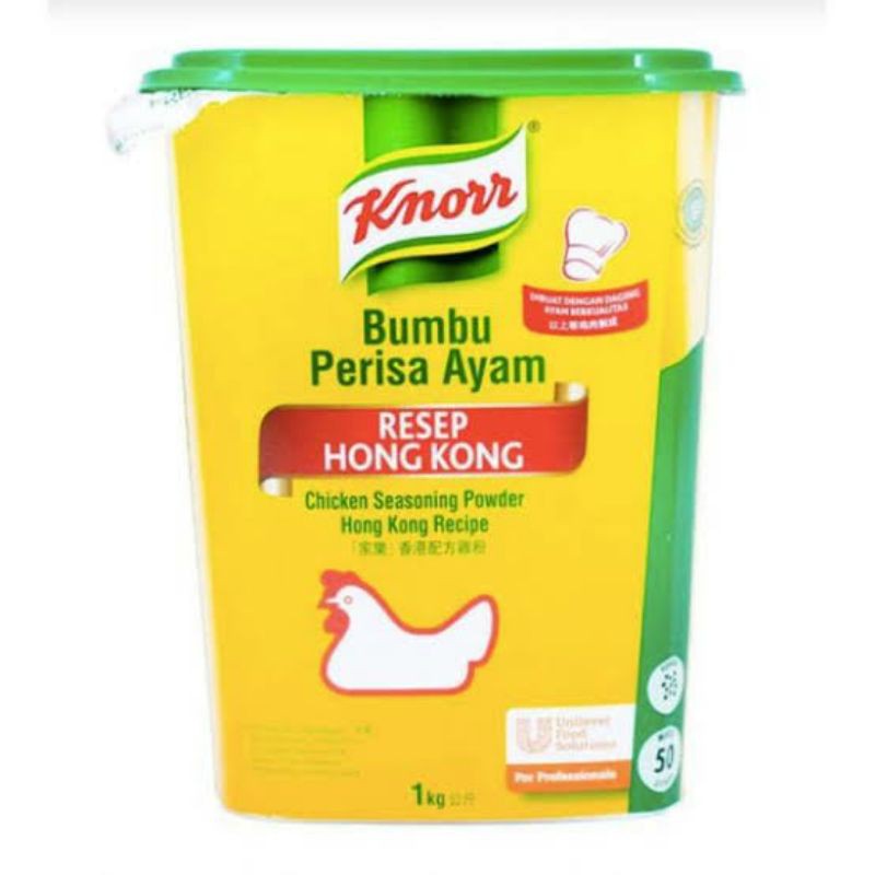 Jual Knorr Chicken Seasoning Powder Hongkong Recipe 1 kg / Bumbu Perisa ...