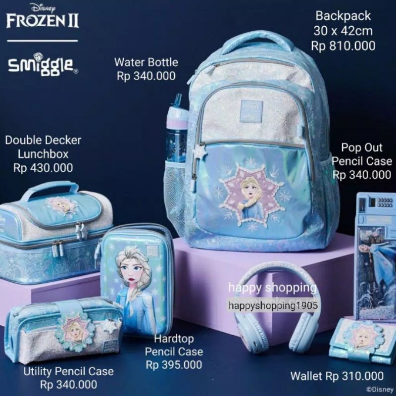 Jual Smiggle Frozen 2 - Smiggle ORI Frozen II on Light Blue - Smiggle ...