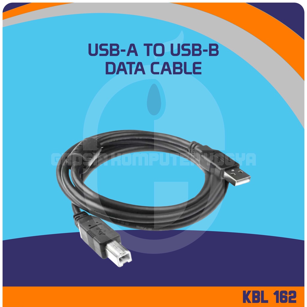 Jual USB Type A Male to Type B Male 3M Data Cable Kabel Printer USB ...