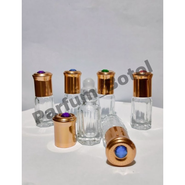 Jual BOTOL BIBIT ROLL ON PERMATA 3ML ISI 12PCS | Shopee Indonesia