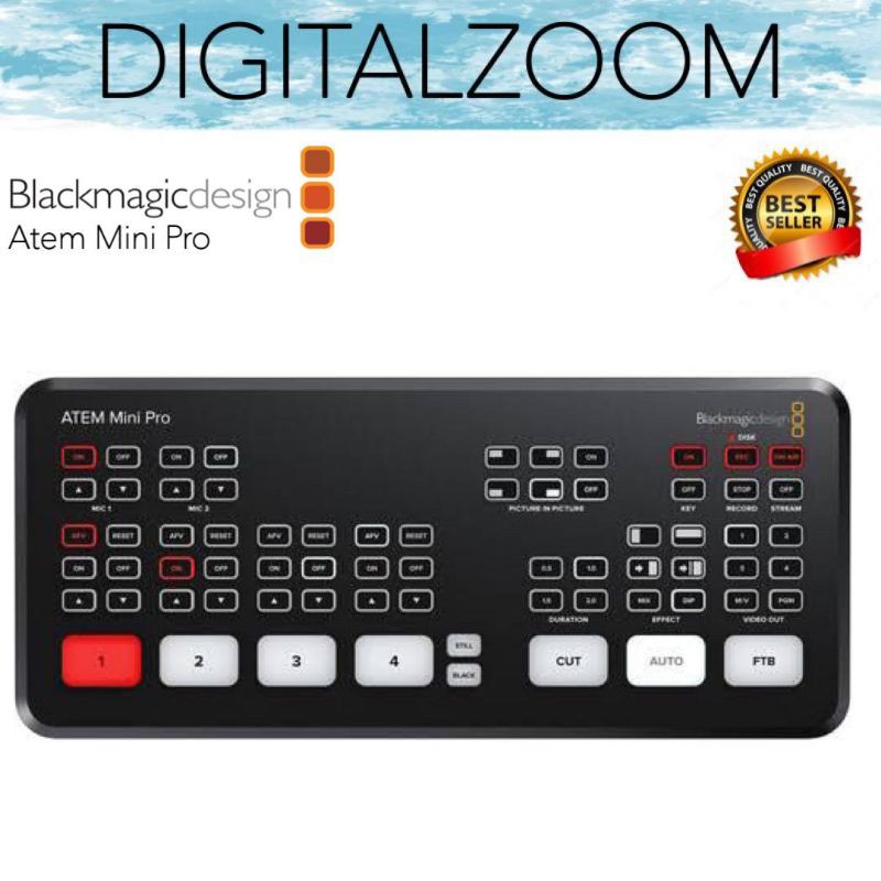 Jual Blackmagic Design Atem Mini Pro Live Stream Switcher | Shopee ...