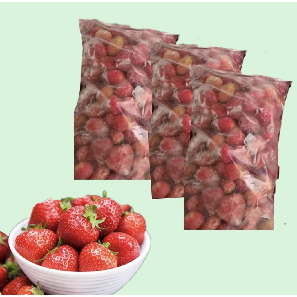 Jual Strawberry Frozen 1 Kg | Shopee Indonesia
