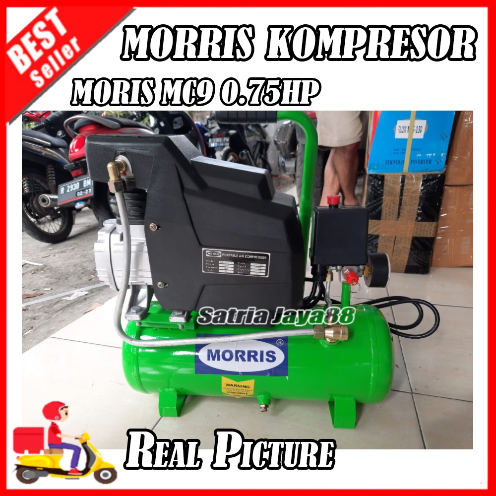 Jual PROMO!! Kompresor Angin 0,75HP 9Liter 550Watt MC9-0.75 Direct ...