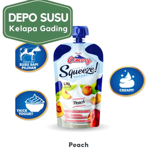 Jual Cimory Squeeze 120gr Purple Taro Black Manggo Sticky Rice ...