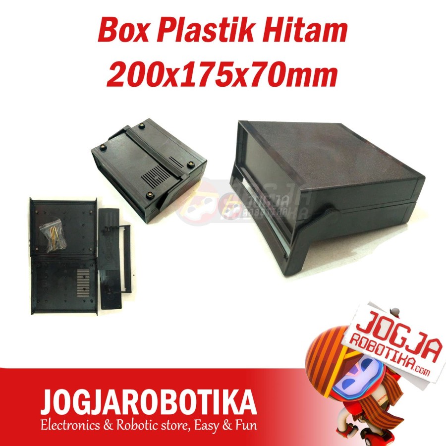 Jual Box Plastik Hitam 200x175x70mm | Shopee Indonesia