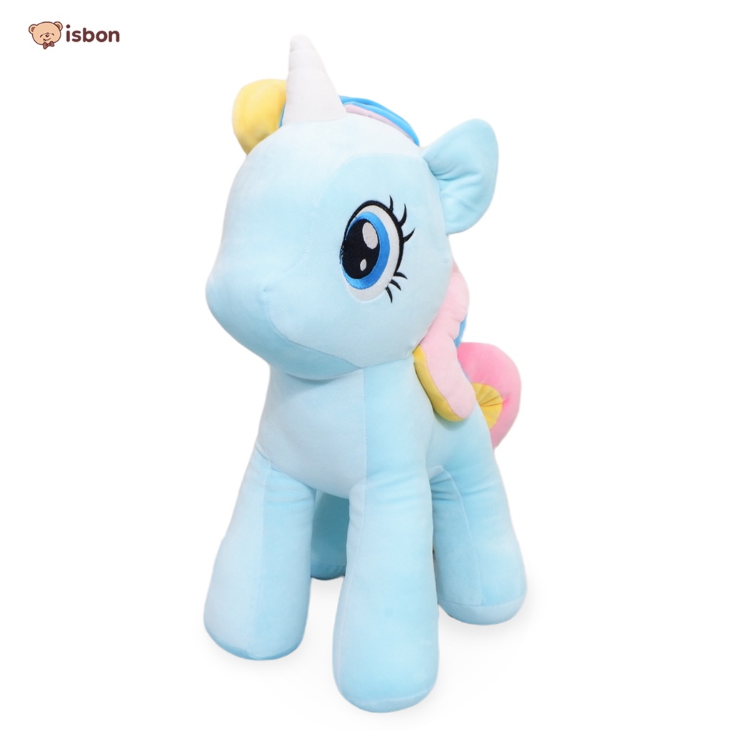 Jual ISTANA BONEKA Kuda Cantik Rainbow Jumbo Rambut Panjang Cantik ...