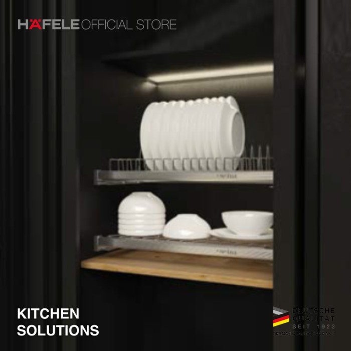 Jual Hafele Rak Piring Dish Rack Dapur Stainless Steel Cucina Presto ...