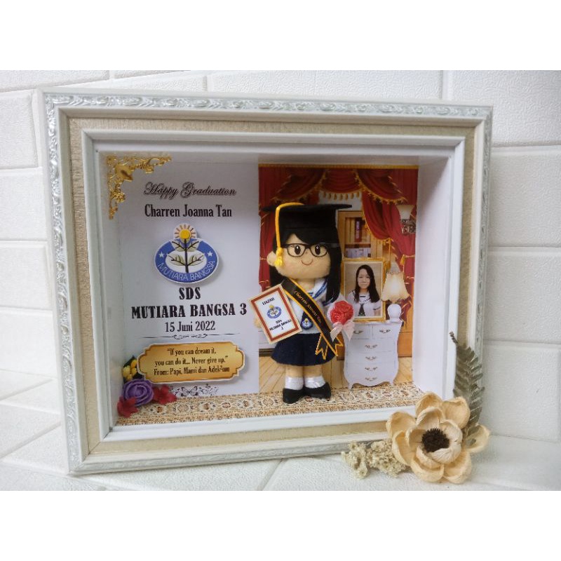 Jual Frame Boneka Wisuda | Hadiah Wisuda | Kado sahabat by Mindys ...