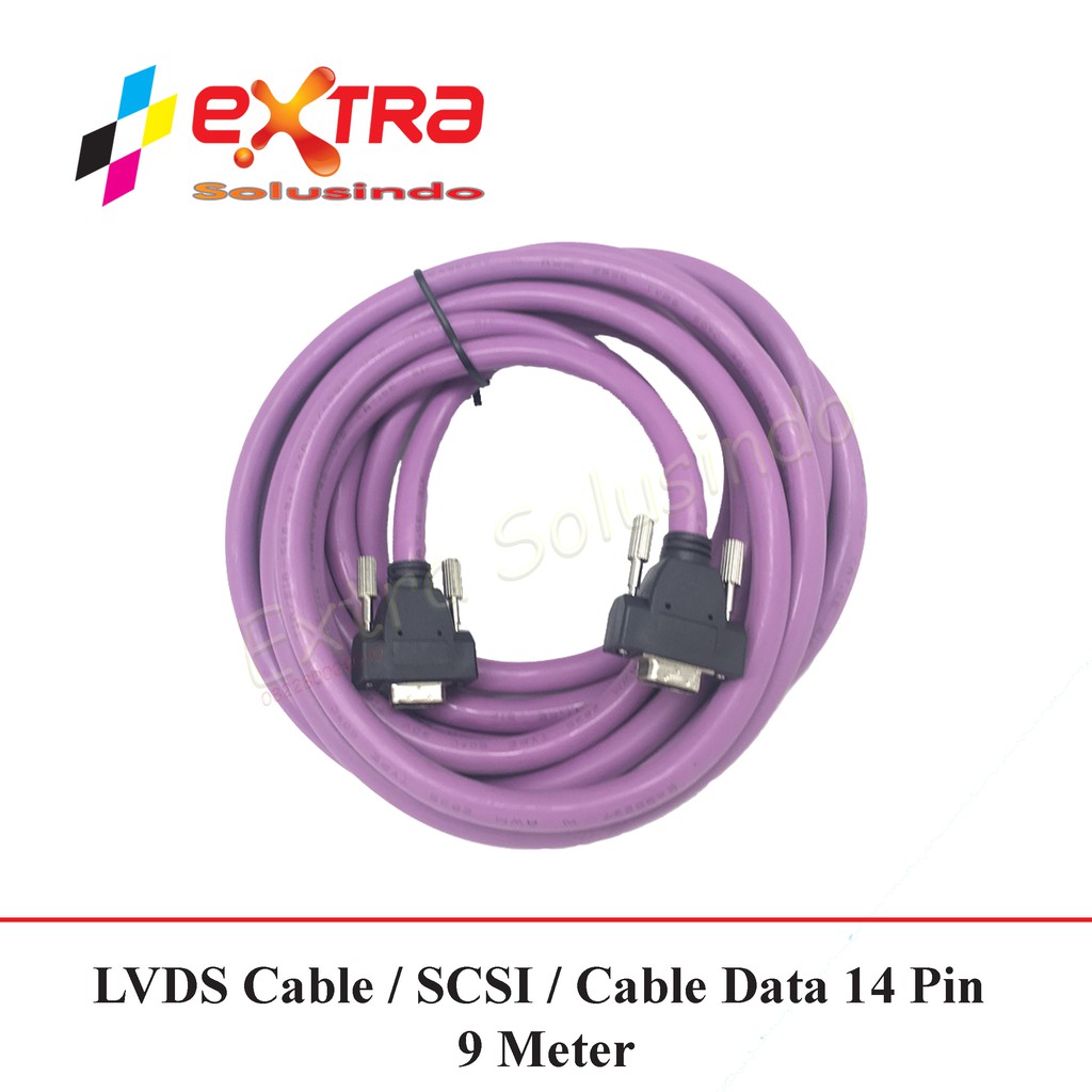 Jual CABLE SCSI 14 PIN 9M / LVDS CABLE 14 PIN 9M | Shopee Indonesia
