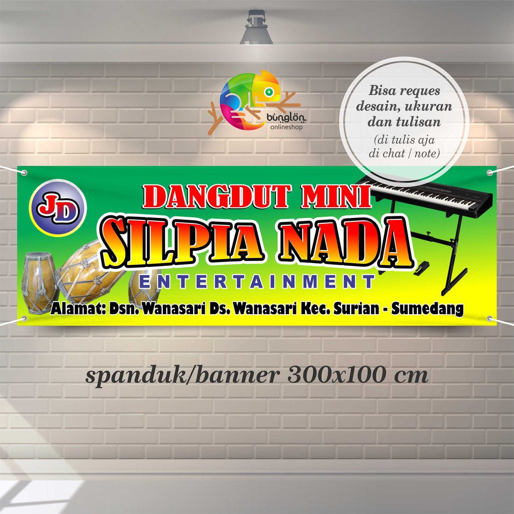 Jual Spanduk, Banner Dangdut Jaipong | Shopee Indonesia