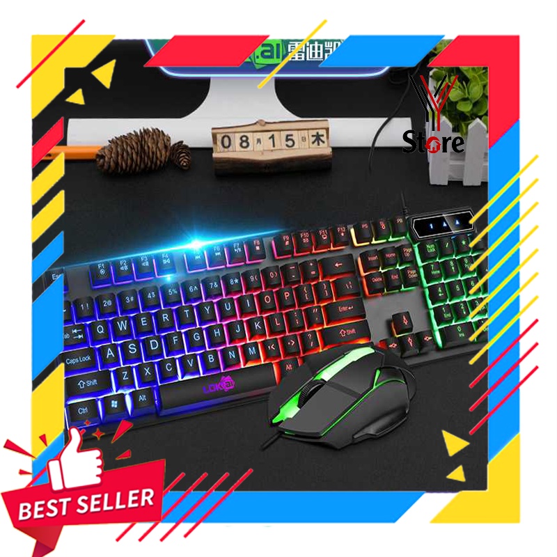Jual Keyboard Gaming RGB dengan Mouse | Shopee Indonesia