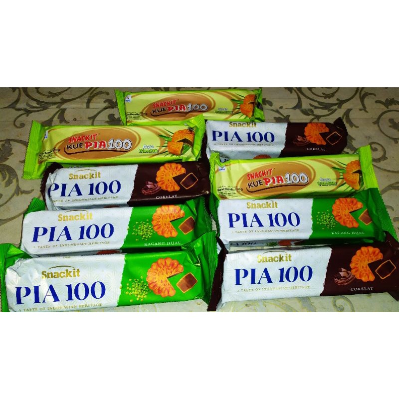 Jual SNACKIT KUE PIA 100 ALL VARIANT 150gr | Shopee Indonesia