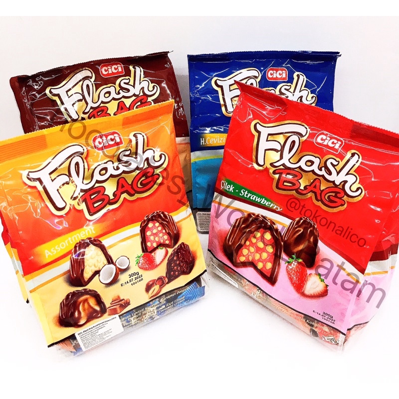 Jual Cici Flash Bag Chocolate 300gr | Shopee Indonesia