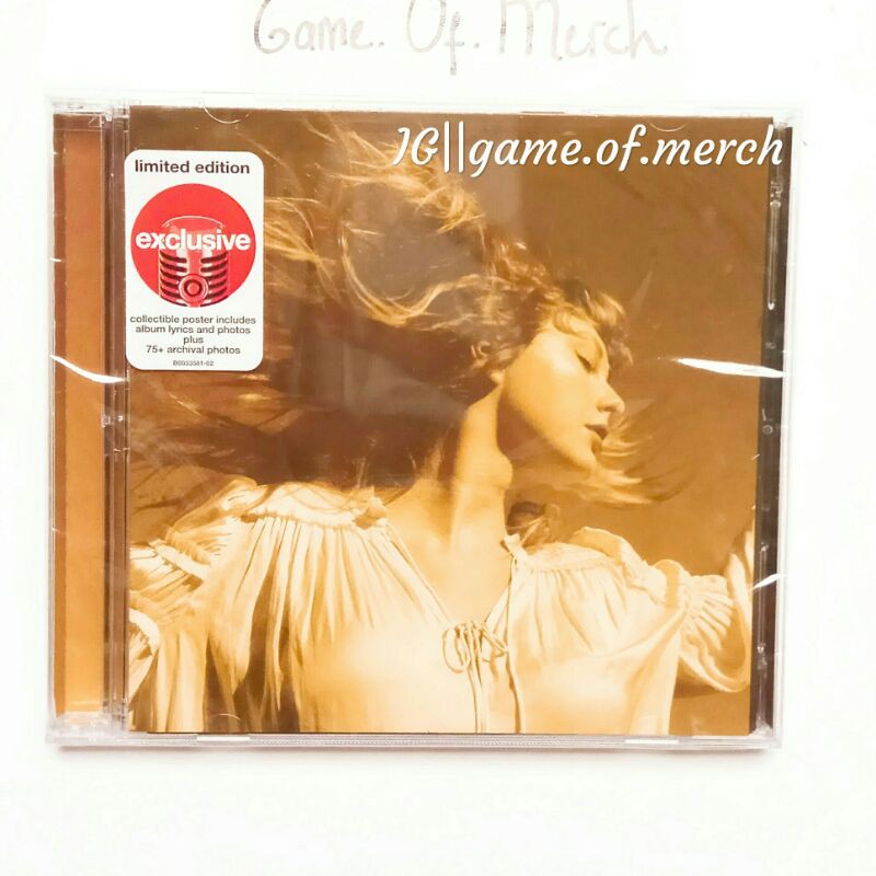 Jual [READYSTOCK] Taylor Swift FEARLESS Taylor's Version Album CD ...