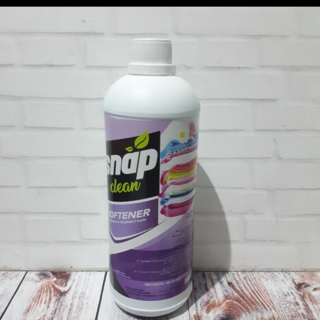 Jual Softener Snap Clean isi 1 liter | Shopee Indonesia