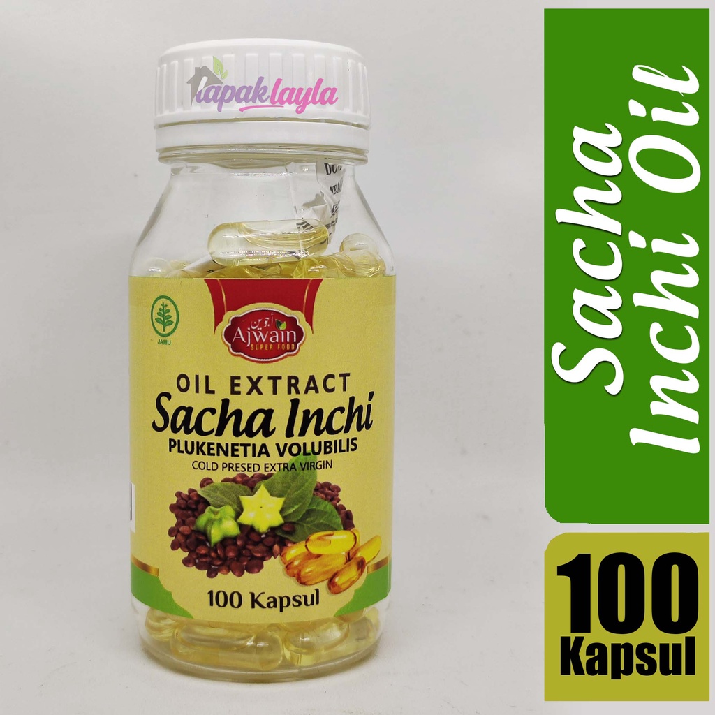 Jual Sacha Inchi oil 100 Kapsul Ajwain | Shopee Indonesia