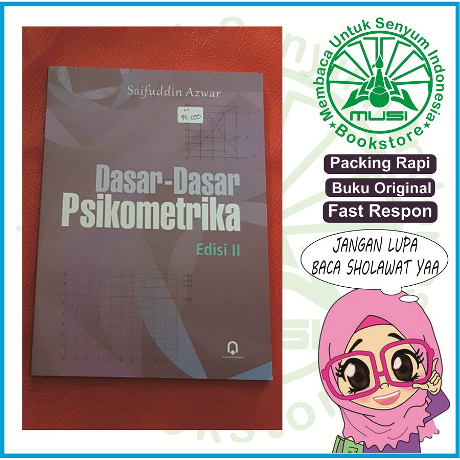 Jual Dasar-Dasar Psikometrika Edisi 2 - Saifuddin Azwar Original ...