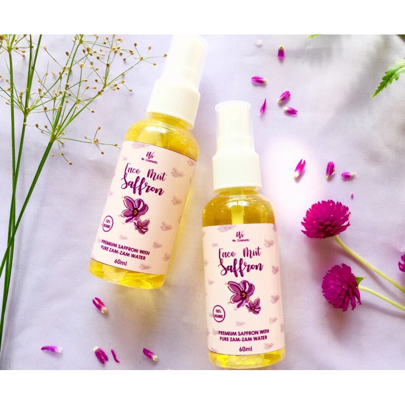 Jual FACE MIST SAFFRON WITH ZAM ZAM WATER 60ml by WR | Shopee Indonesia