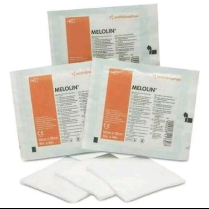 Jual melolin 10x10 cm perban luka | Shopee Indonesia