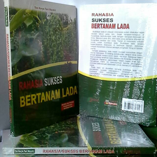 Jual Buku Rahasia Sukses Bertanam Lada | Shopee Indonesia Jual Buku Rahasia Sukses Bertanam Lada | Shopee Indonesia