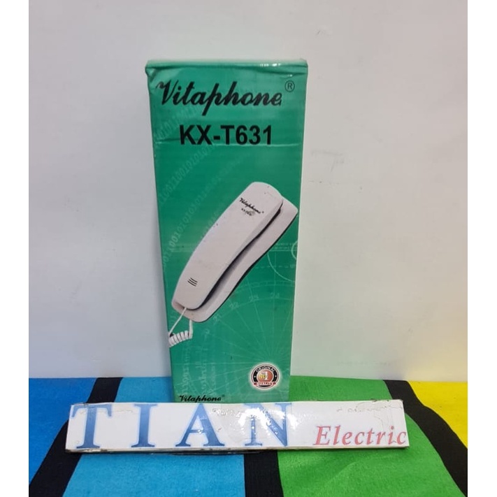 Jual VITAPHONE KX-T631 Telephone Kabel | Shopee Indonesia