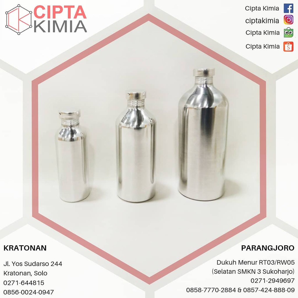 Jual KALENG UV SILVER. BOTOL ALUMUNIUM SILVER MENGKILAP | Shopee Indonesia