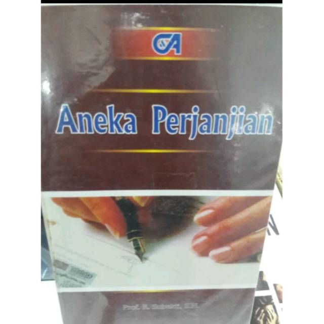 Jual Buku Aneka perjanjian by. R. Subekti | Shopee Indonesia