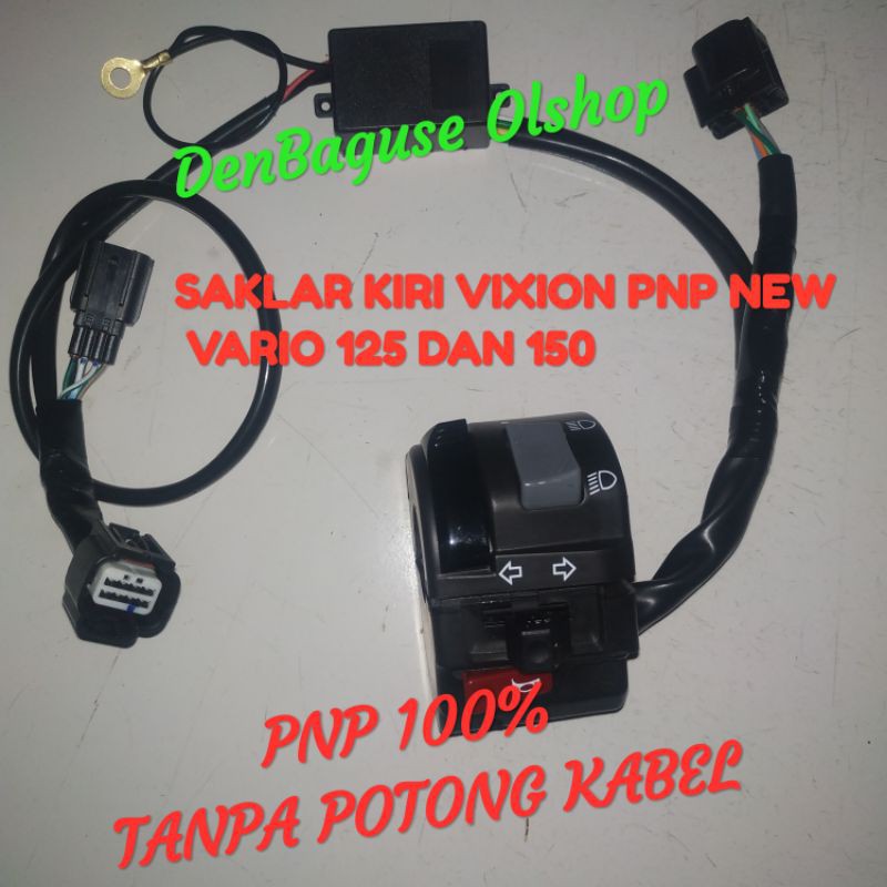 Jual SAKLAR KIRI NEW VARIO SAKLAR VIXION ORI MINDA PNP NEW VARIO 125 ...