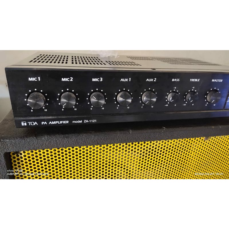 Jual Amplifier TOA ZA 1121 JAPAN ORIGINAL LIKE NEW BISA PAKE AKI ...