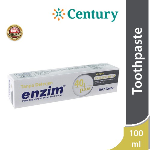 Jual Enzim 40 Plus Toothpaste 100ml | Shopee Indonesia
