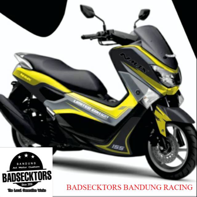 Jual Decal full body yamaha nmax limited edition yellow keren | Shopee ...