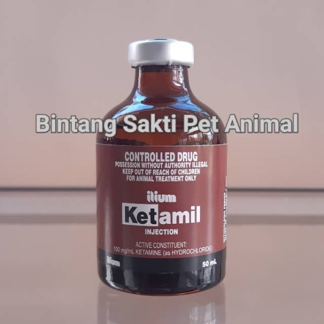 Jual Ketamil injection 50ml ketamil ilium | Shopee Indonesia
