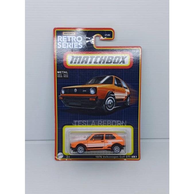 Jual Matchbox Retro Series 2022 - 1976 Volkswagen VW Golf GTI MK1 ...