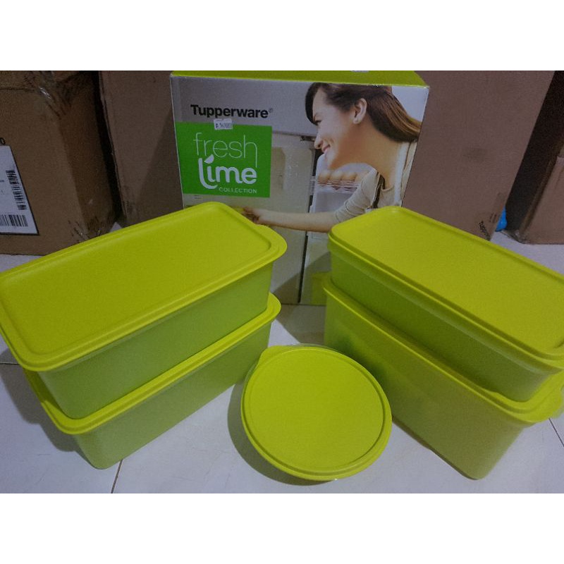 Jual Fresh Lime Tupperware Set | Shopee Indonesia