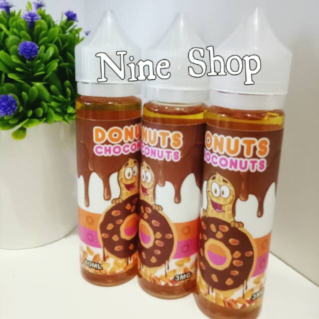 Jual Ejuice premium donuts coconut 60ml (Donut cokelat kacang) | Shopee ...