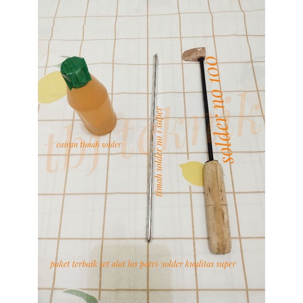 Jual paket premium set alat solder patri kualitas super terbaik ...