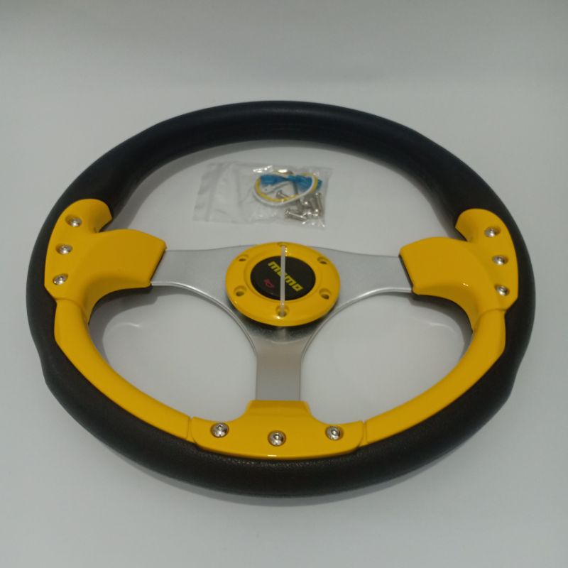 Jual Stir Racing Momo Kuning 14 Inch | Shopee Indonesia