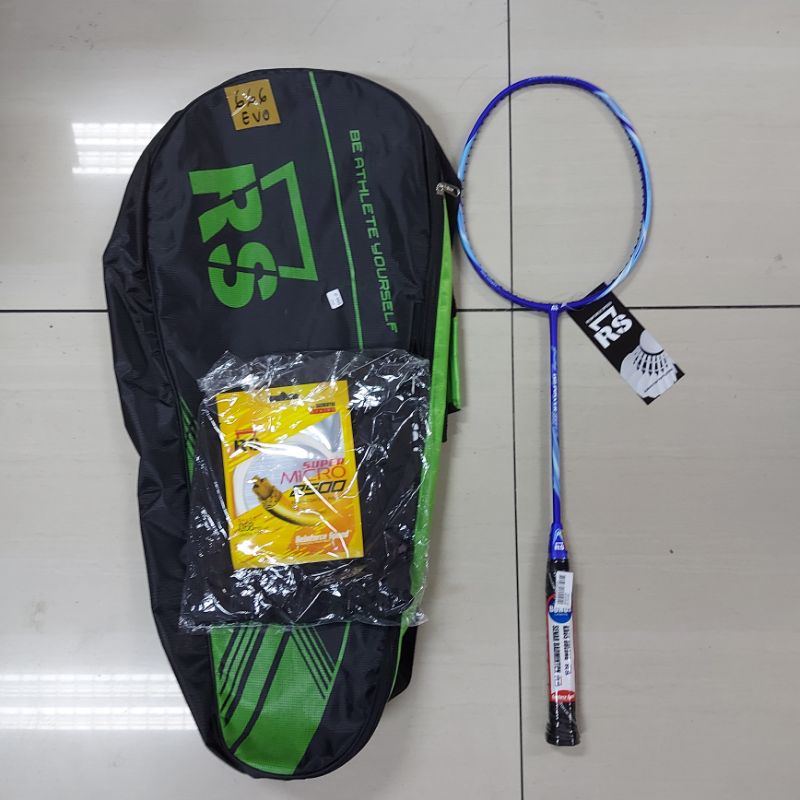 Jual Raket badminton RS/Reinforce speed iso power 666 evo ( Bonus tas ...