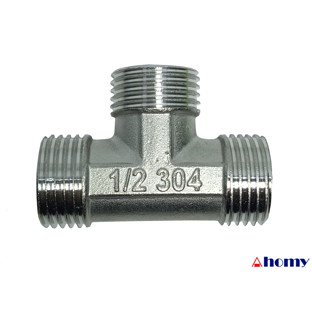 Jual fc tee chrome 1/2" 304 ZG 3DL KD2022 nepel sambungan | Shopee Indonesia