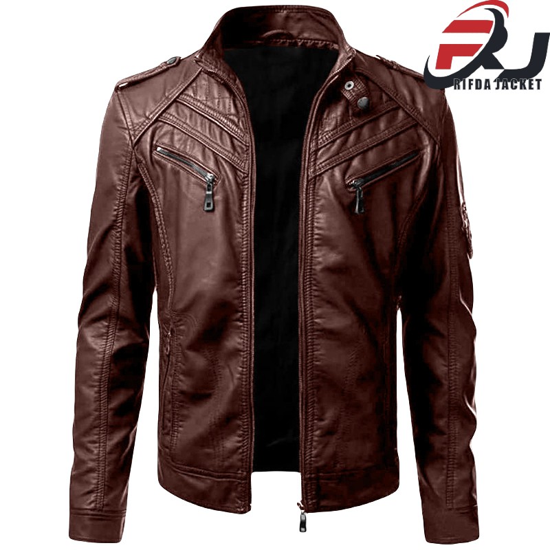Jual jaket kulit pria/jaket motor pria/jaket kulit sintetis/jaket semi ... Jual jaket kulit pria/jaket motor pria/jaket kulit sintetis/jaket semi ...