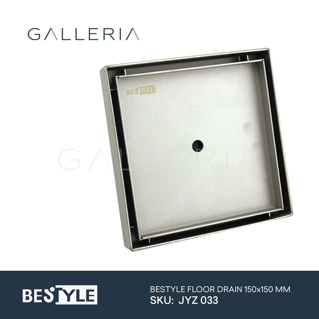 Jual Bestyle Floor Drain 15x15cm JYZ033 / Bestyle Saringan Air Got ...