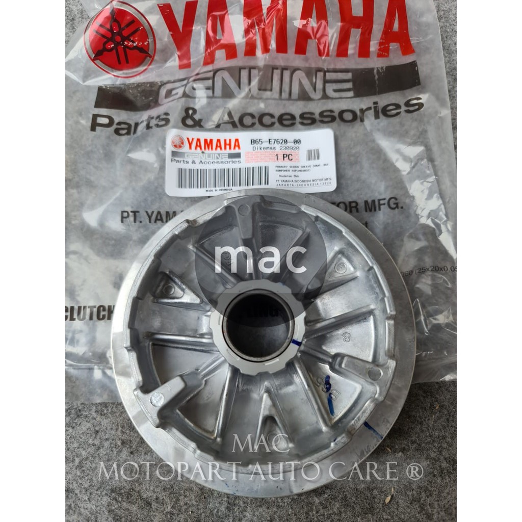 Jual PRIMARY SLIDING SHEAVE RUMAH ROLLER AEROX 155 ORI YGP B65-E7620-00 | Shopee Indonesia