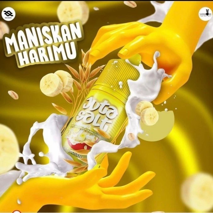 Jual JUTA SALT OAT BANANA 30ML BY RSR BREW X VAPEBOSS E-LIQUID | Shopee ...