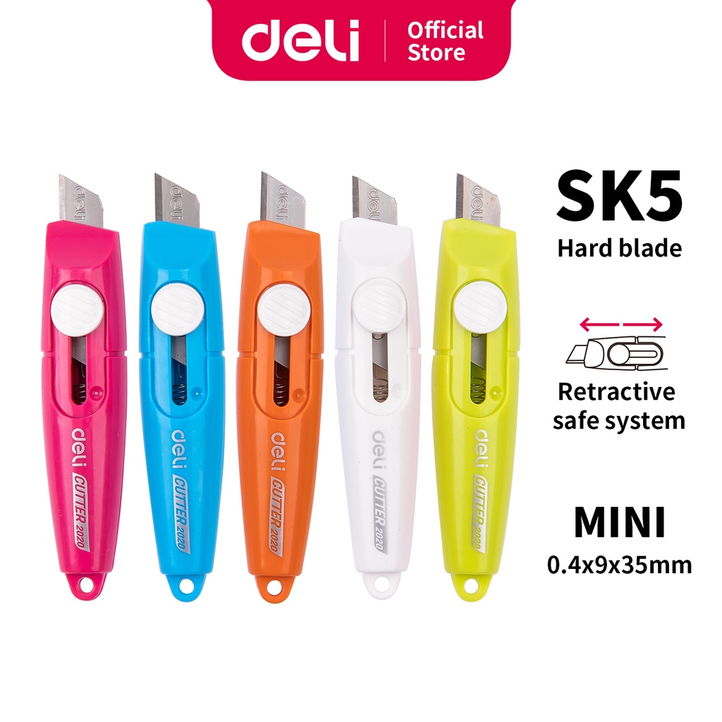 Jual Deli Cutter Compact dengan Bilah Baja SK5 Keras Agar Mudah ...