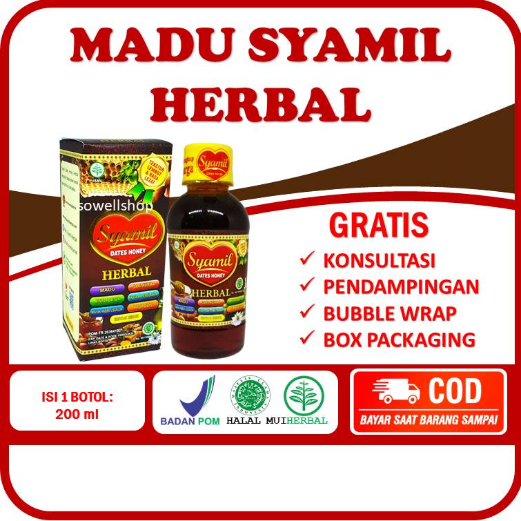 Jual Madu Syamil Dates Honey Herbal Family Keluarga Original Imun ...